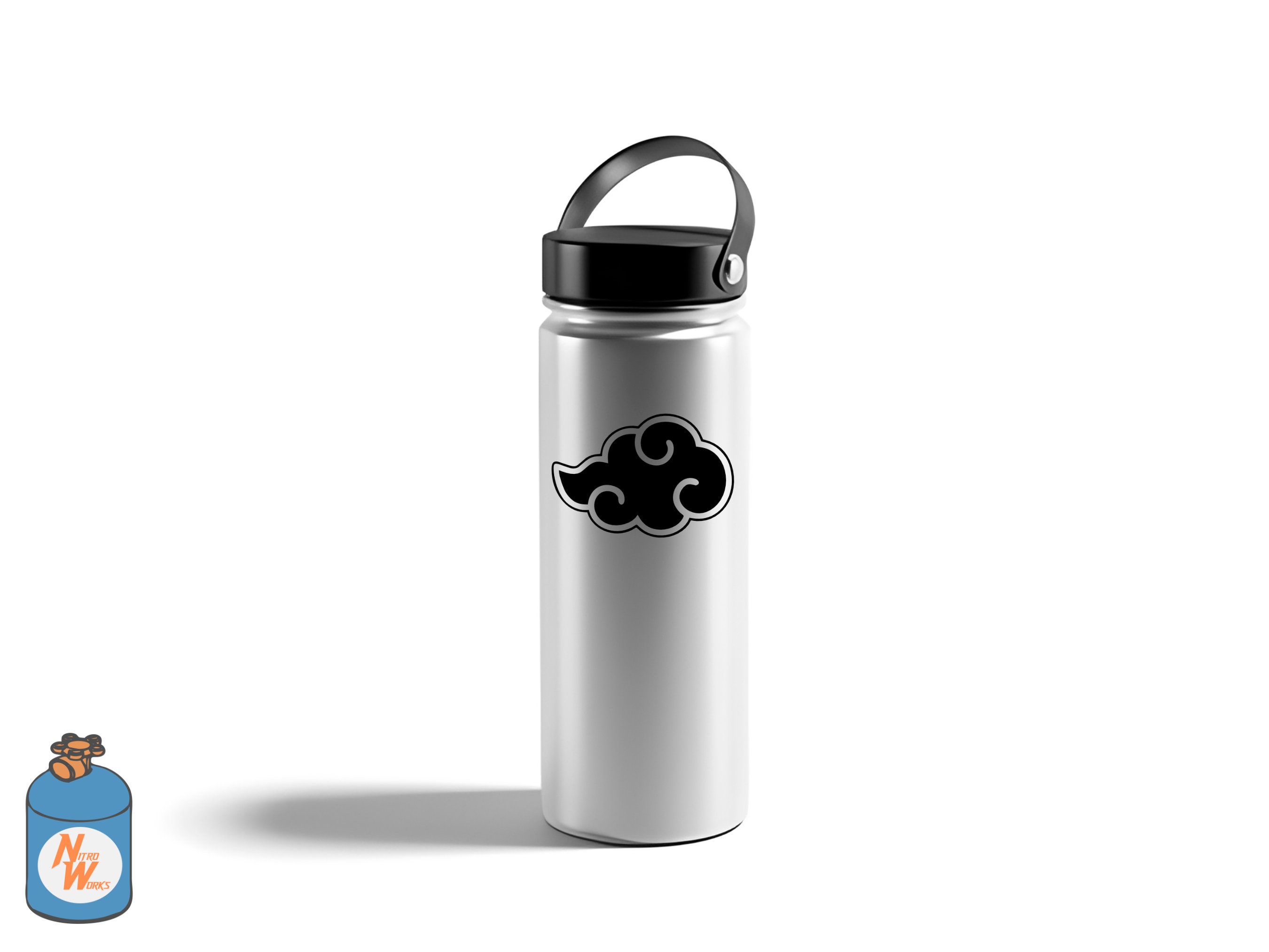 Akatsuki Cloud Logo Symbol Vinyl Decal - Etsy