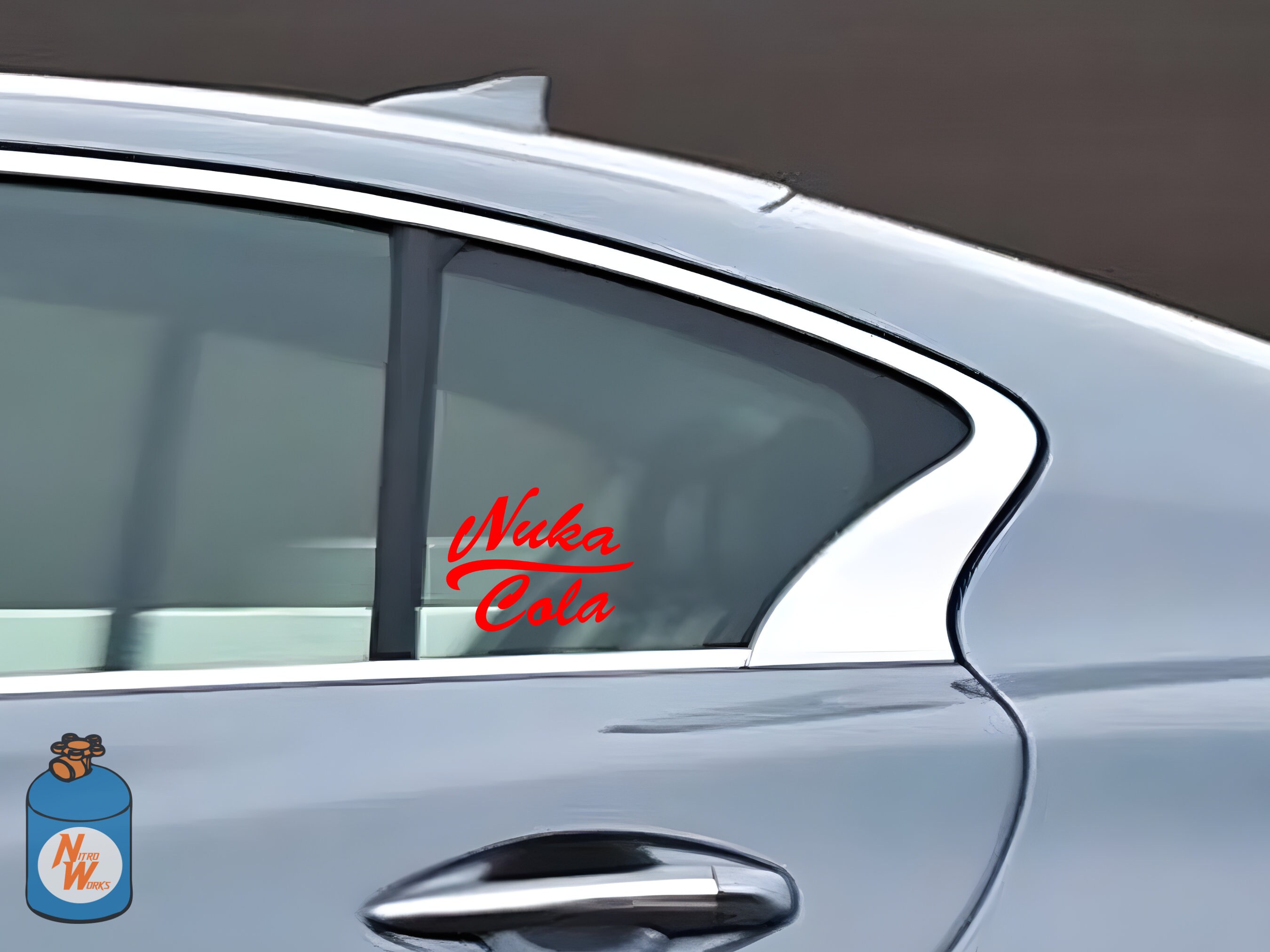 Nuka Cola Solo Logo Fallout Vinyl Decal Etsy