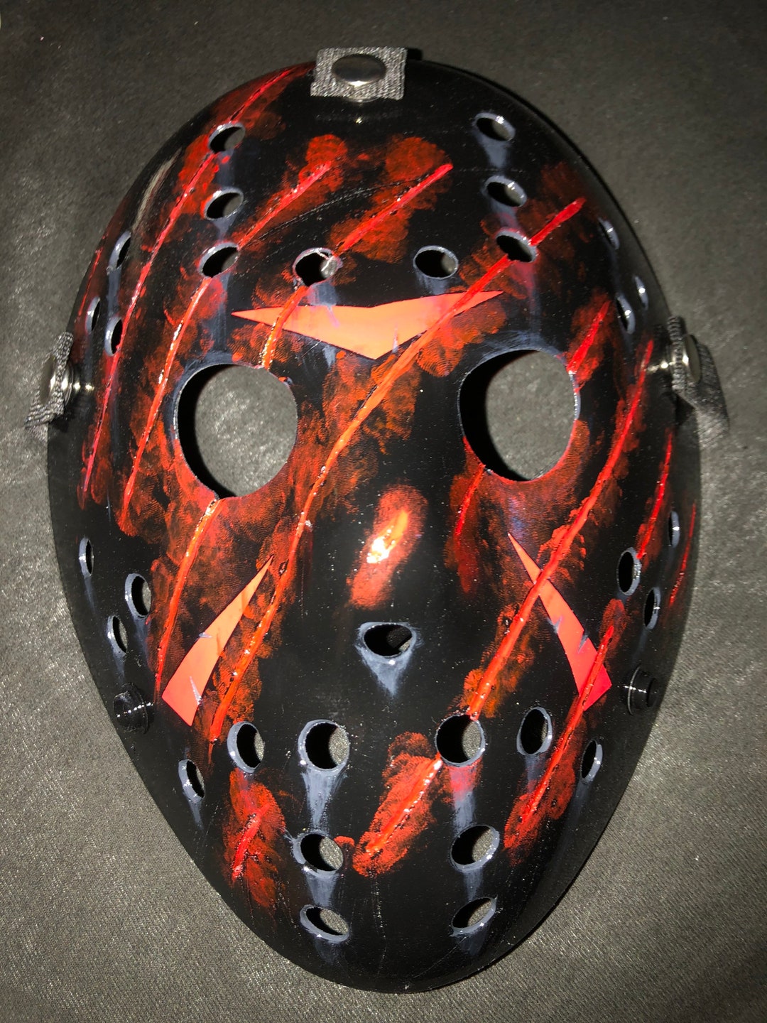 Bloody Black Freddy Vs Jason Mask - Etsy