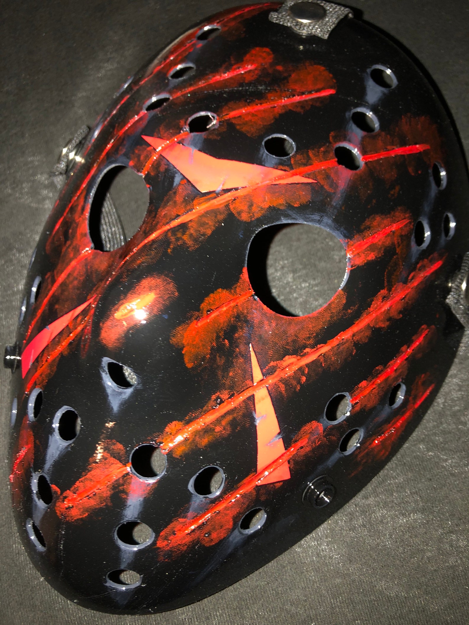 Bloody Black Freddy Vs Jason Mask - Etsy