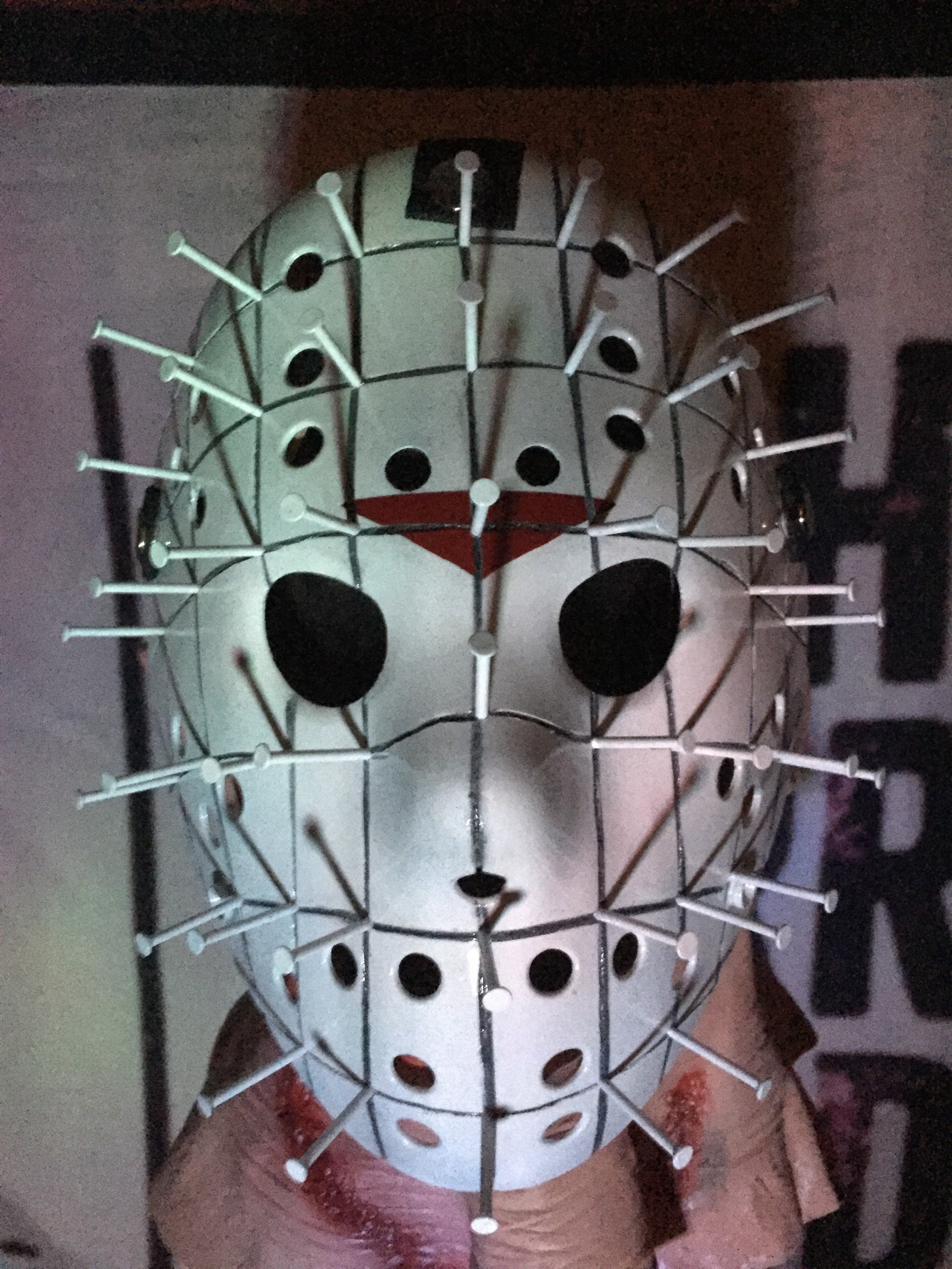Hellraiser Pinhead Hockey Mask - Etsy
