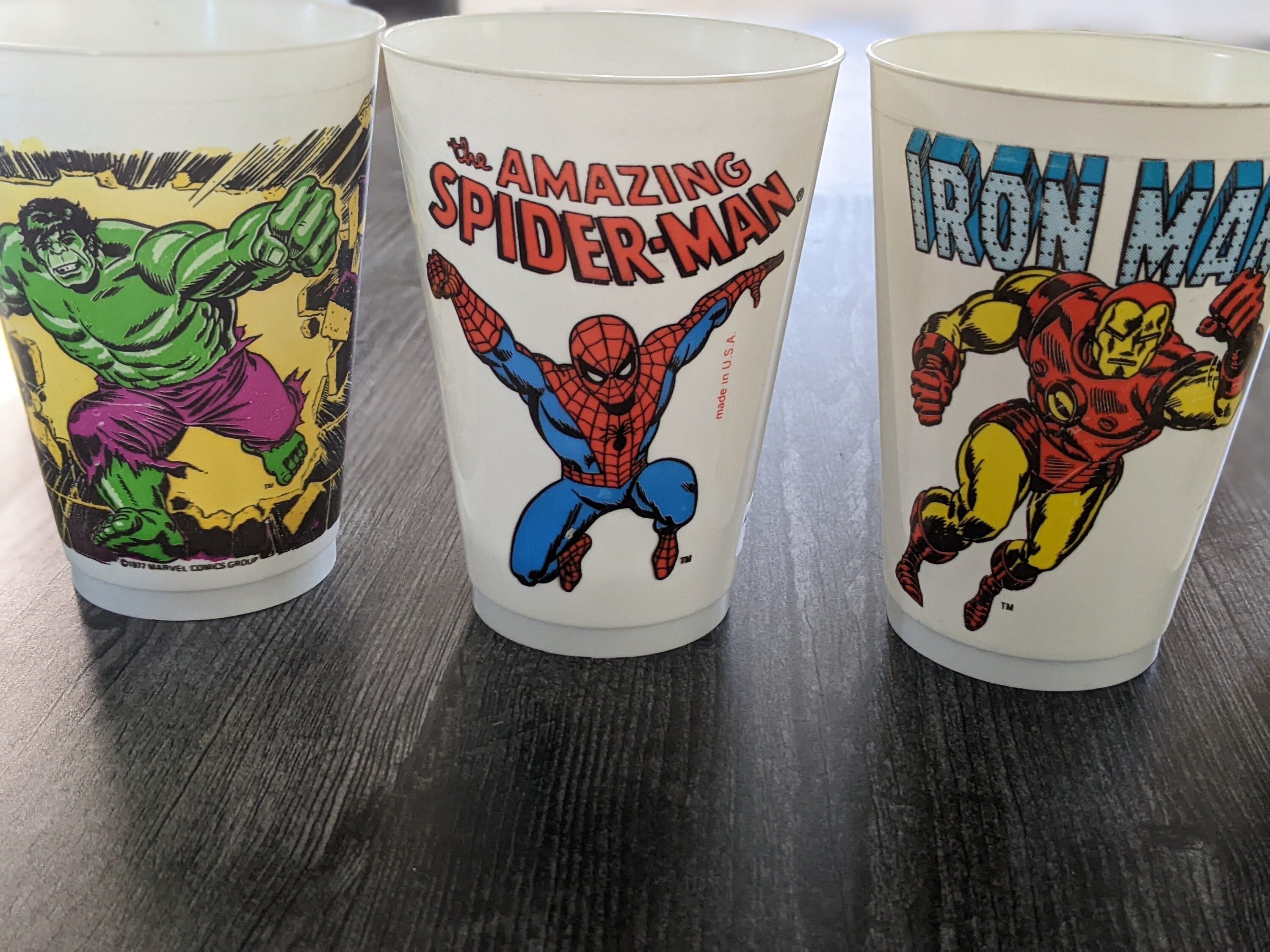 Marvel Slurpee Cups