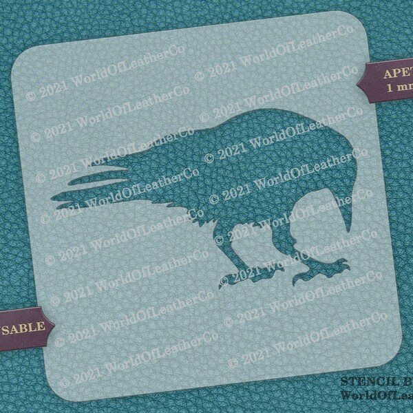 Crow Stencil - Etsy