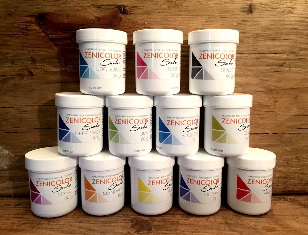 ON SALE - Zenicolor Solo - VARIOUS Colours - 60G - Pigments for Melt ...
