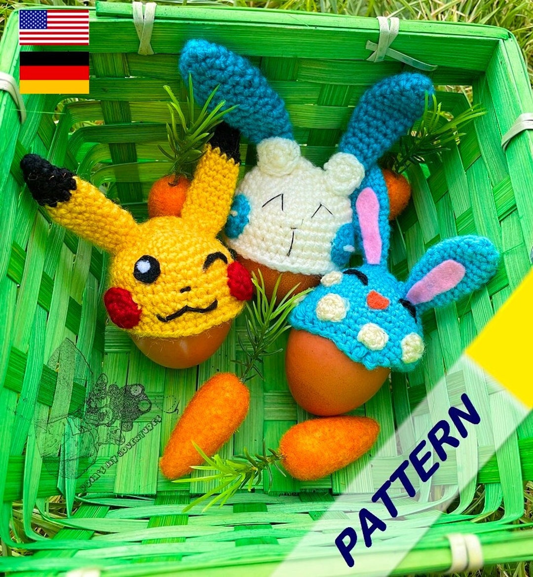 Floppy Ears Bunny Easter Egg Hats, Easter Crochet Pattern, Bunny Hats ...