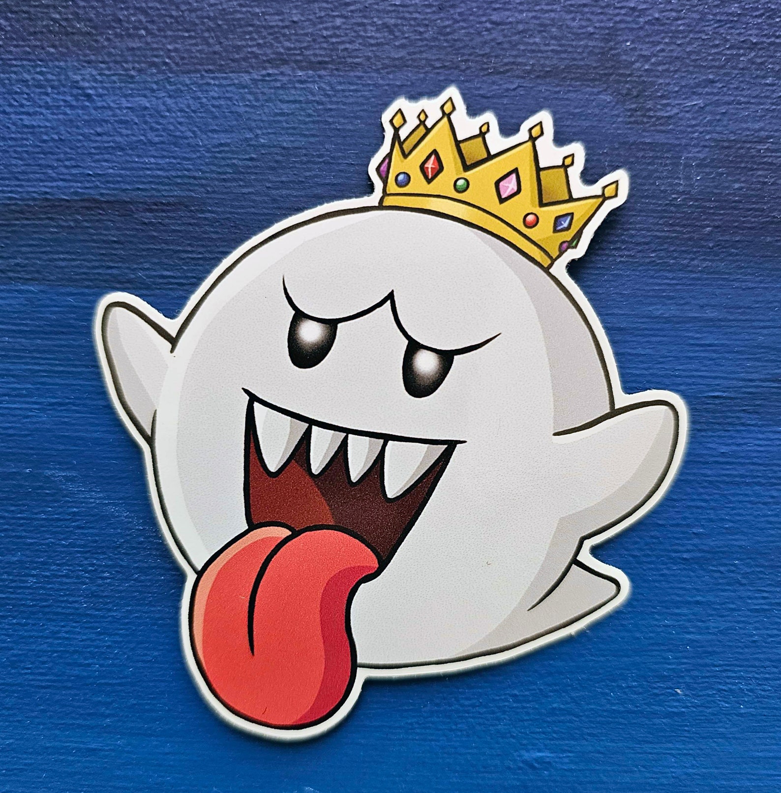 King Boo Vinyl Sticker (3") - Etsy