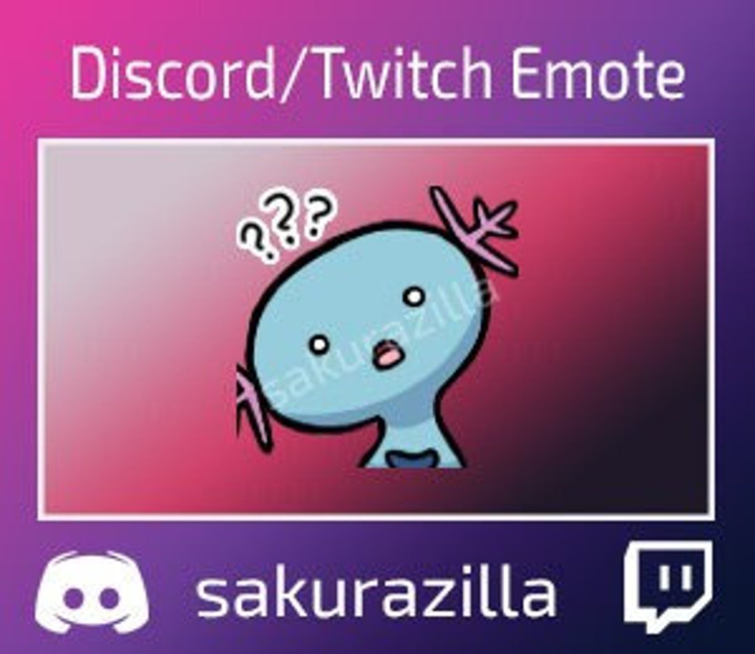 Wooper Emote (twitch/discord) - Etsy