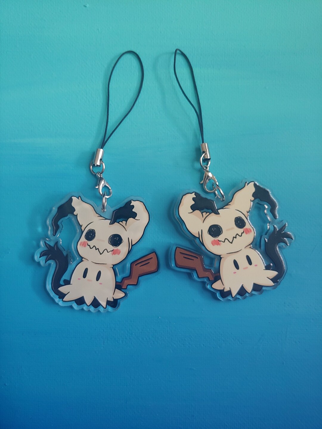 Double-sided Mimikyu Charm - Etsy