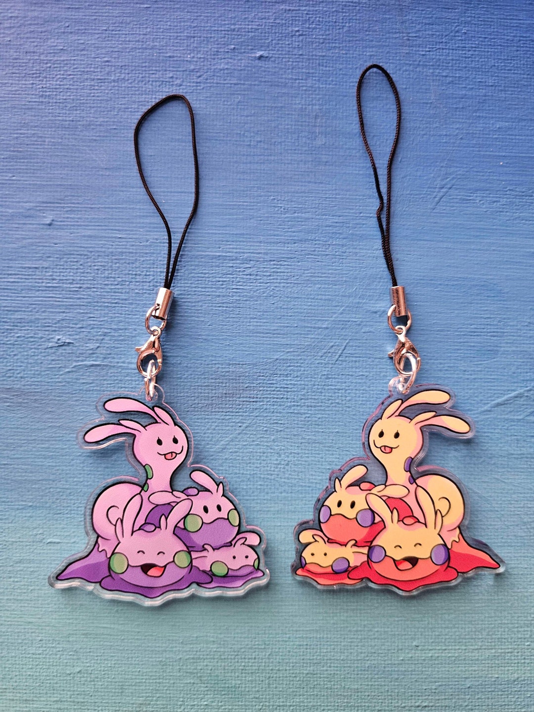 Double-sided Goo-pile Charm - Etsy