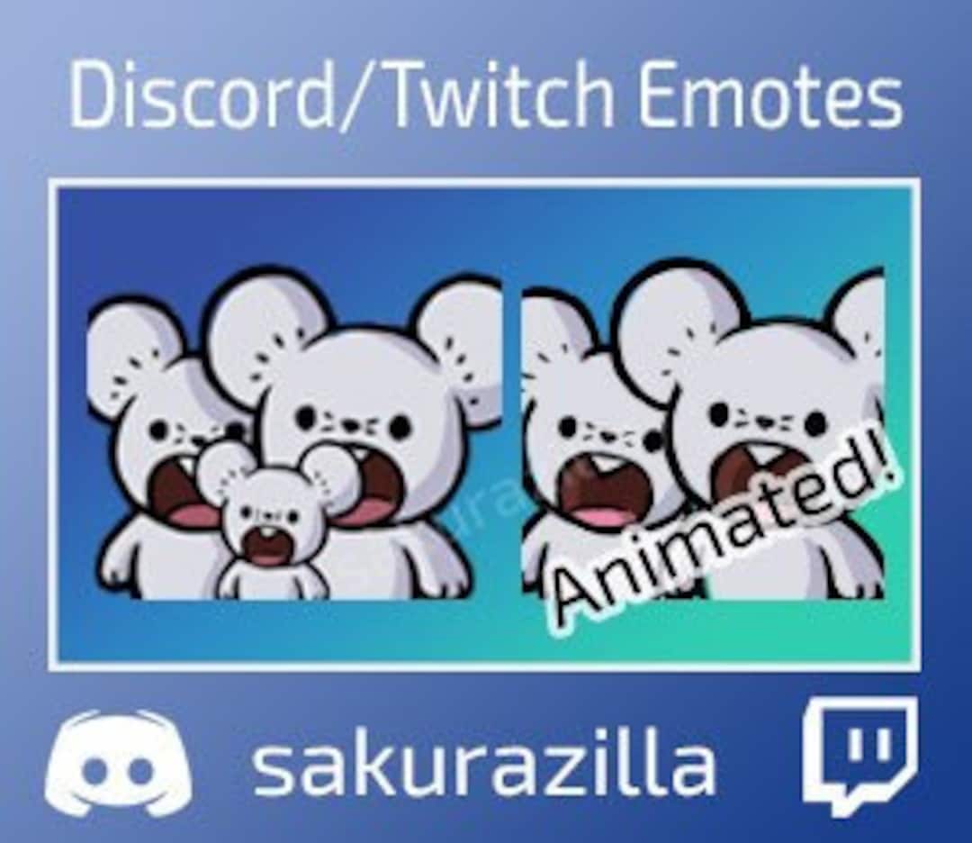 Maushold + Tandemaus Scream Emotes (animated Versions!) - Etsy