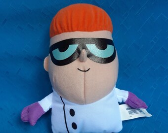Vintage Dexter Laboratory Cartoon Network Plush Stuffed Doll - Etsy