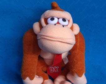 Donkey Kong Nintendo Yujin Plush Stuffed Doll Soft Toy Etsy Canada