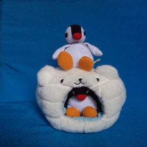 Pingu and Pinga Igloo House Plush Stuffed Doll Soft Toy - Etsy