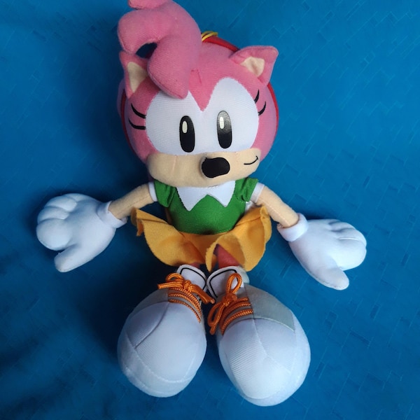 Sonic the Hedgehog Amy Plush - Etsy