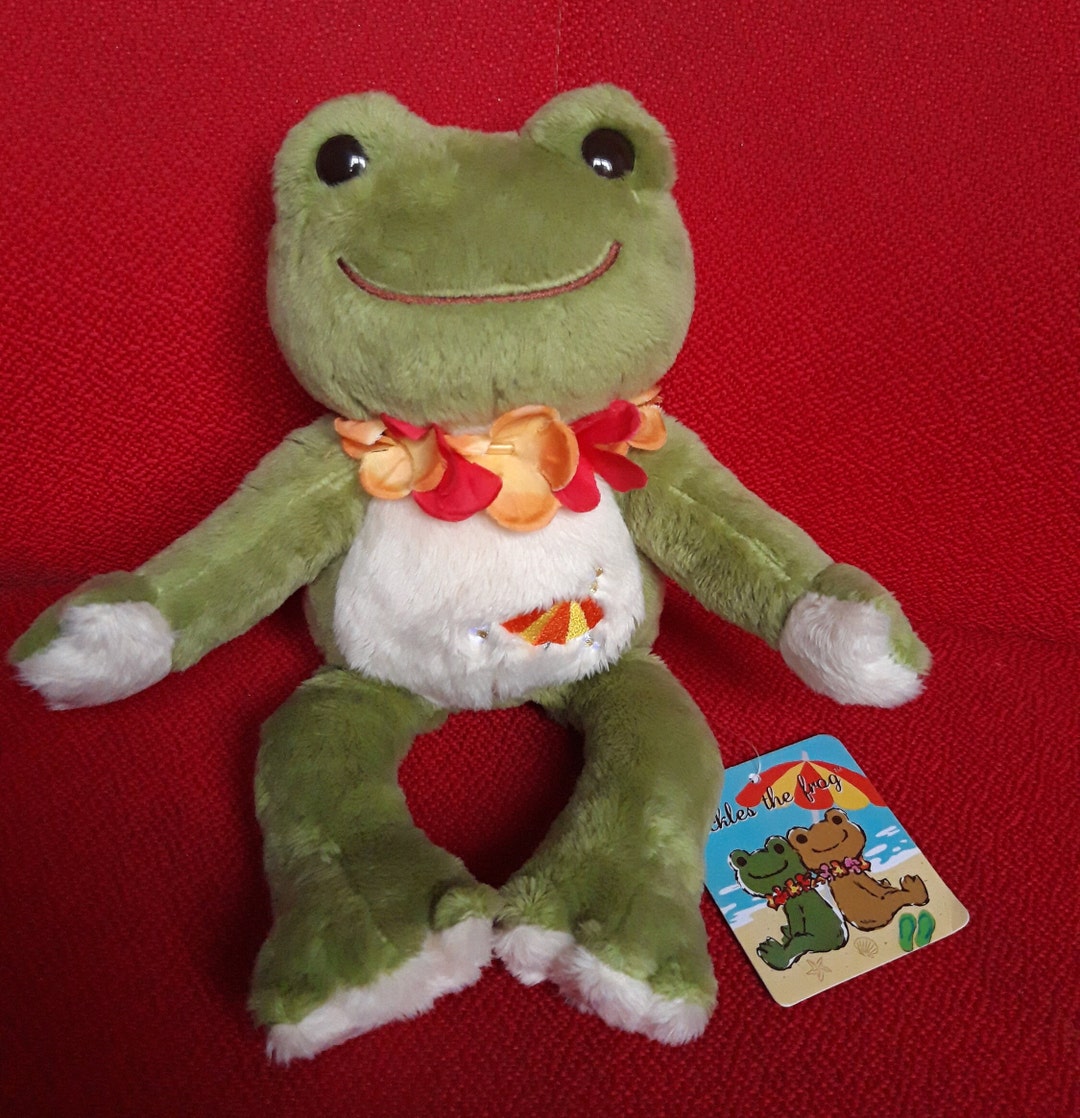 Vintage Green Pickles the Frog 1994 Nakajima With Tag Plush - Etsy