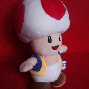 Super Mario Toad Sanei Nintendo Plush Stuffed Doll Soft Toy - Etsy