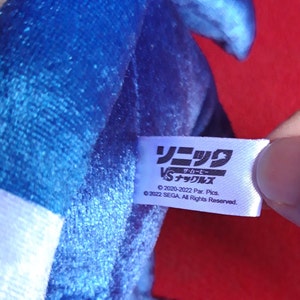 Shiny Sonic the Hedgehog SEGA Plush Stuffed Doll Soft Toy - Etsy Australia