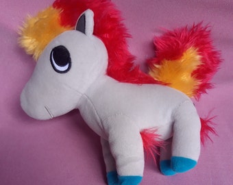 Ponyta Plush | Etsy