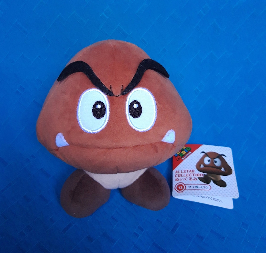Super Mario Goomba Nintendo Sanei Plush Stuffed Doll Soft Toy - Etsy