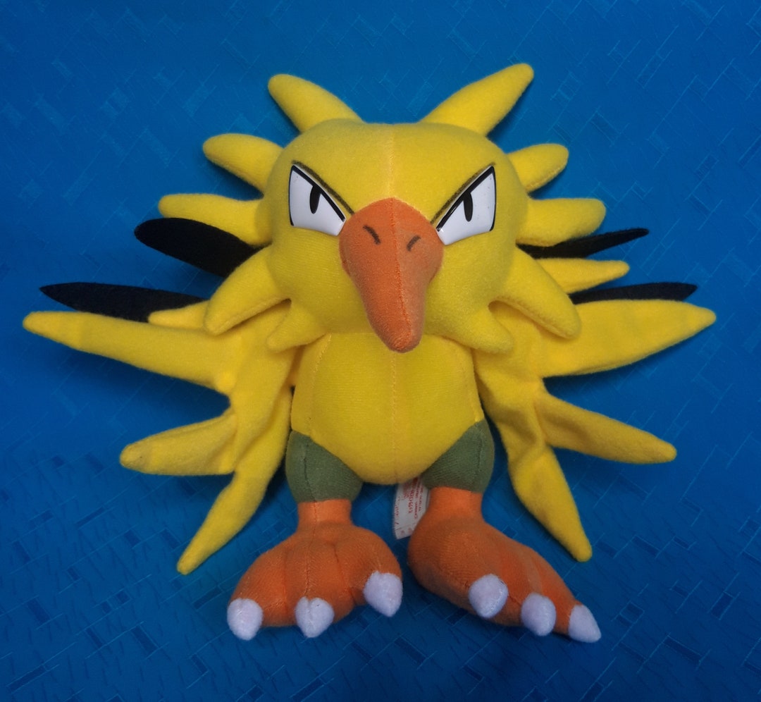 Vintage Zapdos Pokemon Banpresto Plush Stuffed Doll Soft Toy - Etsy