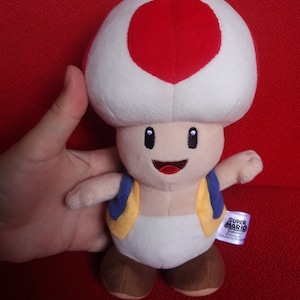 Super Mario Toad Sanei Nintendo Plush Stuffed Doll Soft Toy - Etsy
