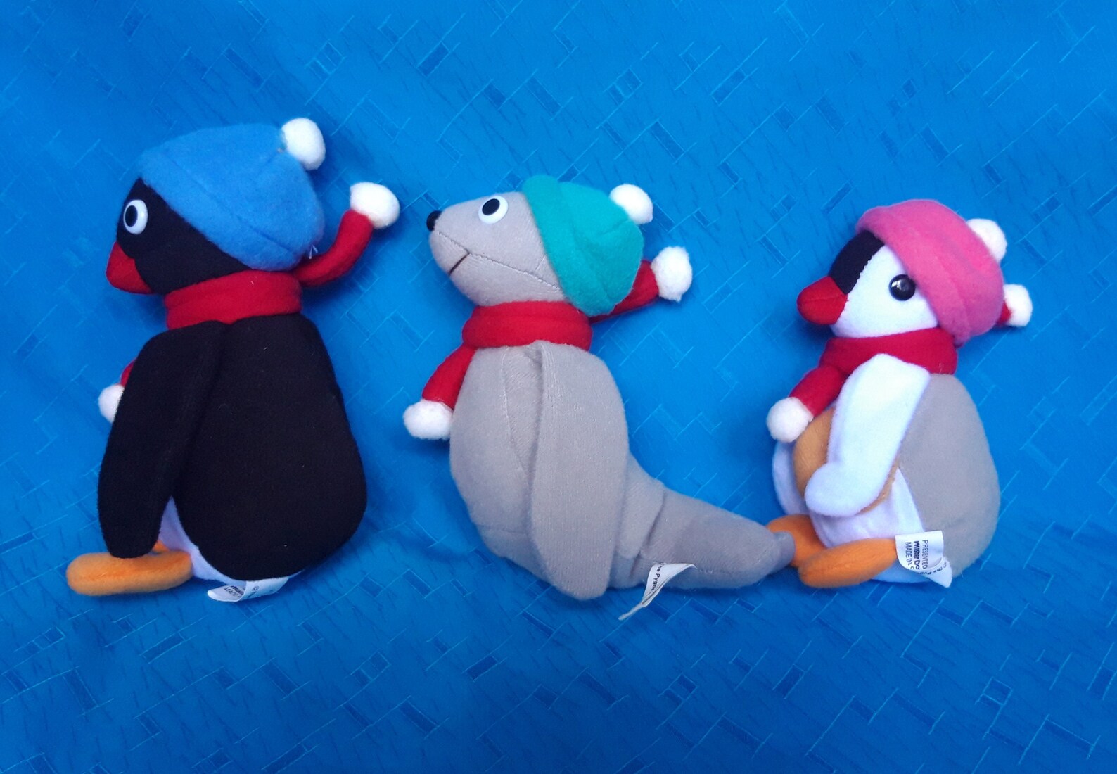 Mini Pingu Robby Pinga Winter Set Plush Doll Soft Toy | Etsy