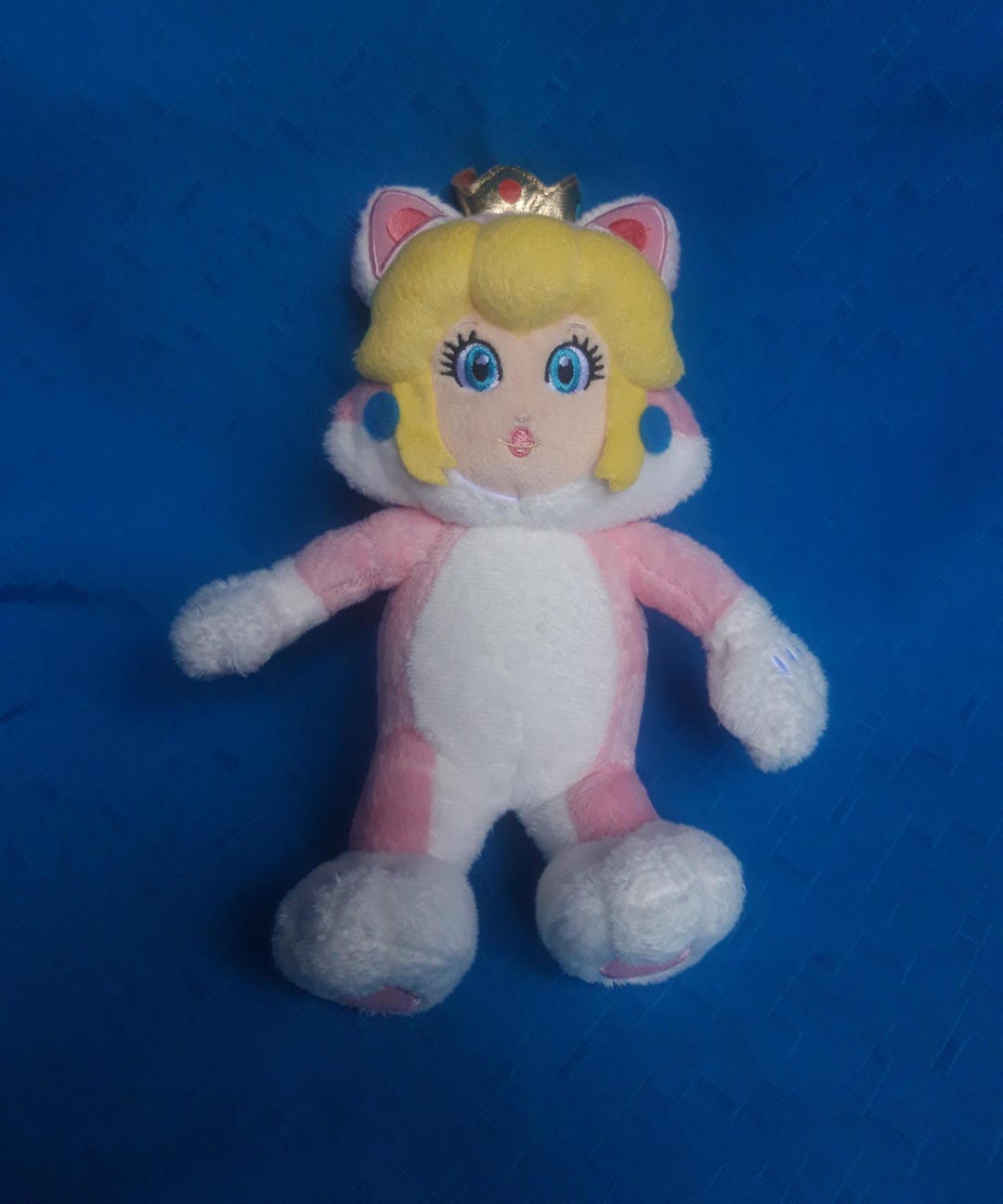 Super Mario Cat Princess Peach Sanei Plush Stuffed Doll Soft Toy - Etsy