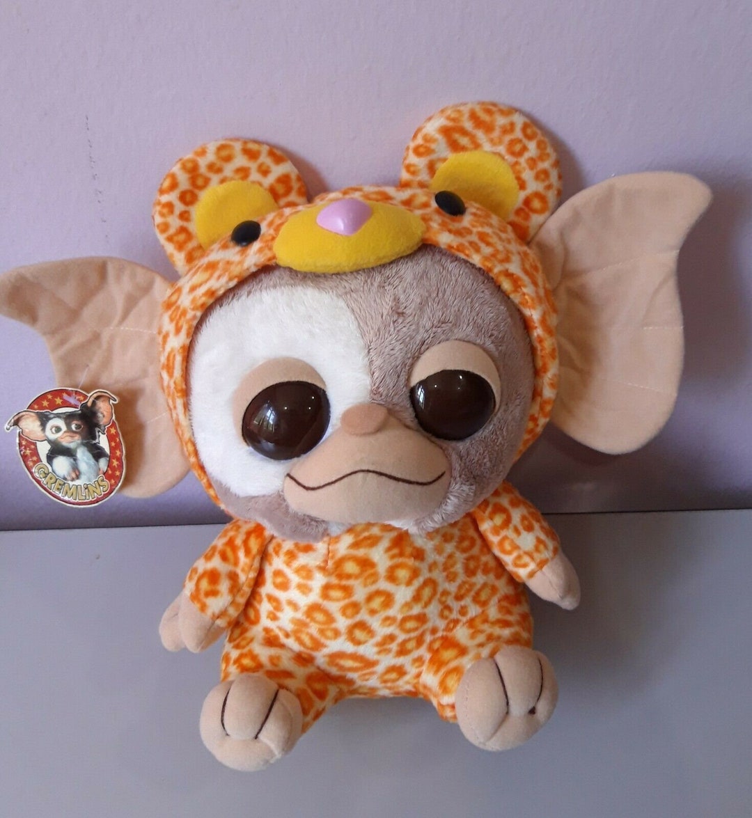 Vintage Gremlins Gizmo Leopard Cheetah Plush JUN PLANNING Stuffed Doll ...