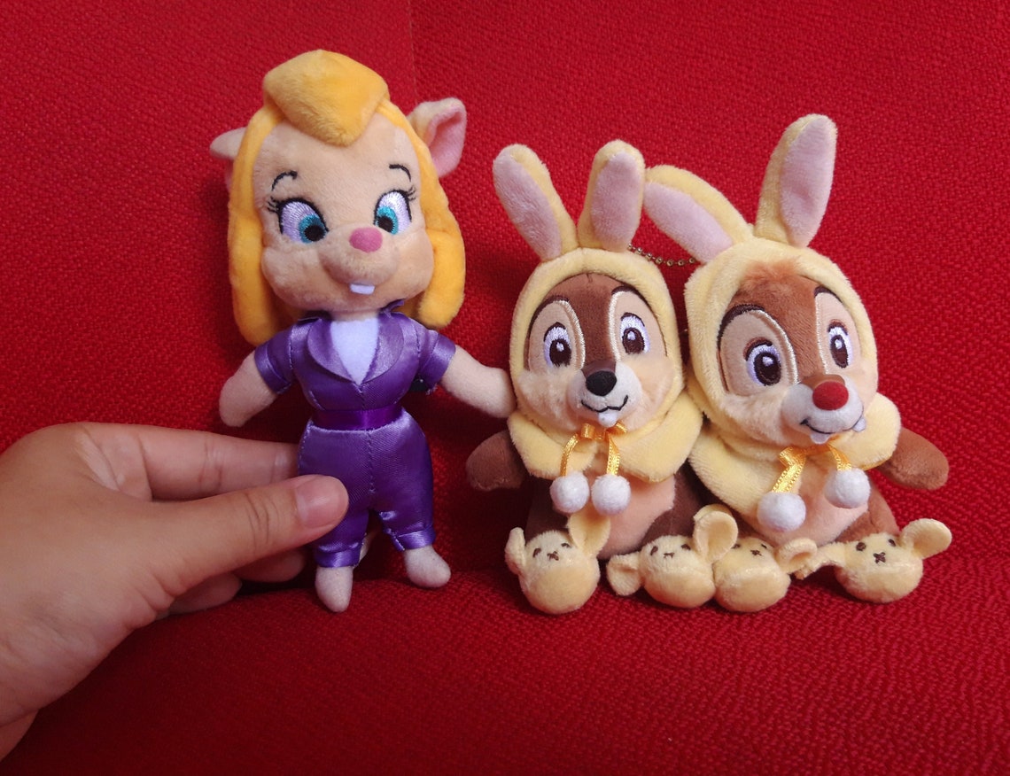 Mini Disney Gadget Chip Dale Rescue Ranger Plush Soft Toy | Etsy