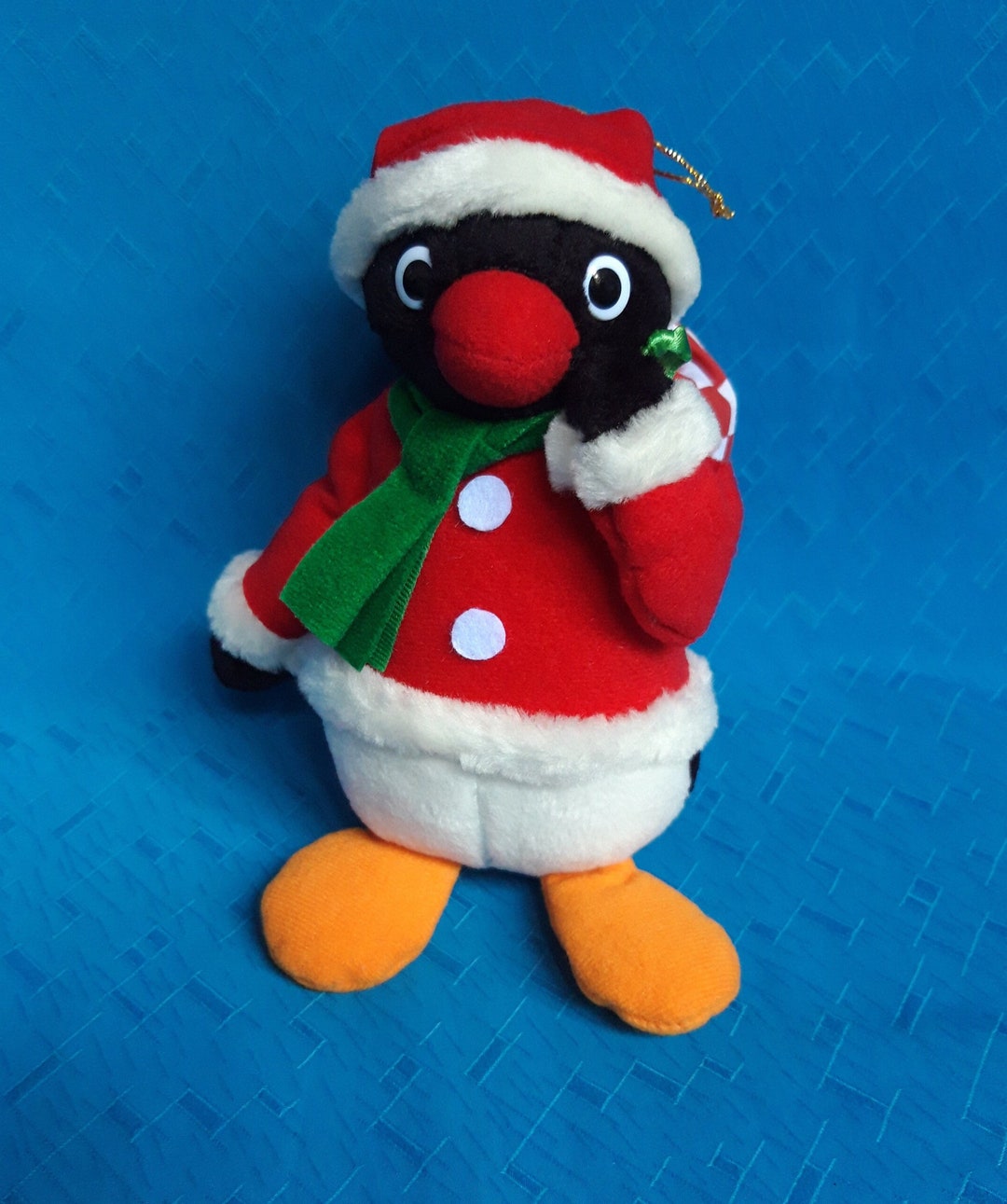 Vintage Pingu Christmas Banpresto 1995 Plush Stuffed Doll Soft Toy - Etsy