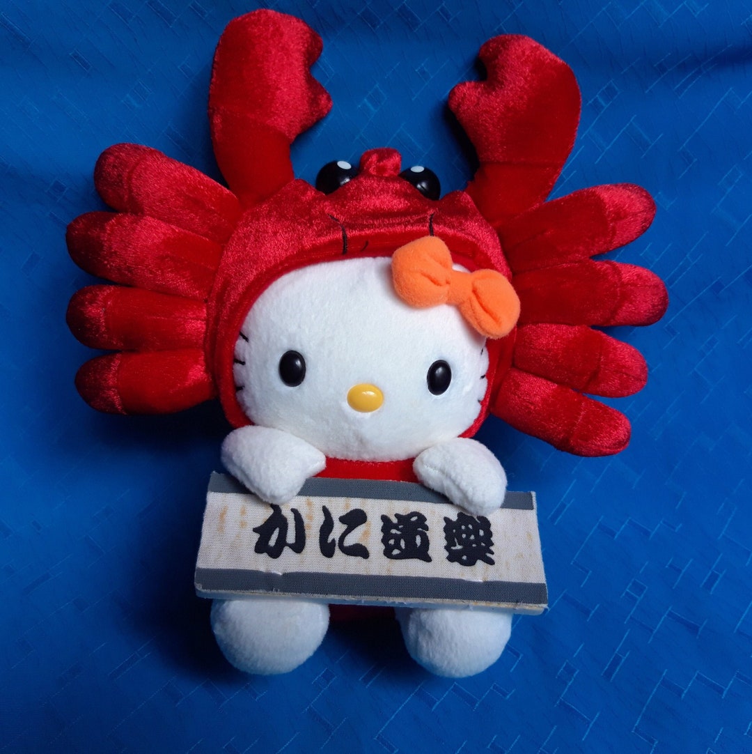 Hello Kitty Crab Seafood Plush Stuffed Doll Soft Toy - Etsy