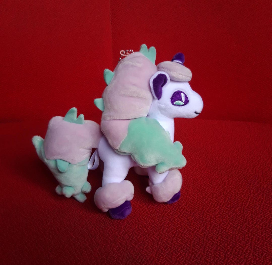 Galarian Ponyta Pokemon Center Nintendo Keychain Plush Stuffed Doll ...