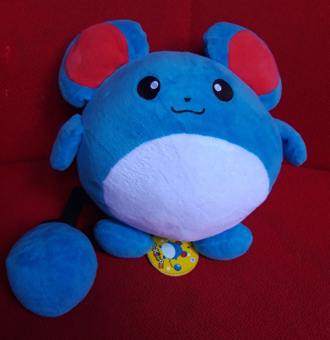 Vintage Marill Pokemon Nintendo 1997 Plush Stuffed Doll Soft Toy - Etsy