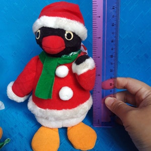Vintage Christmas Pingu Pinga Set Plush Stuffed Doll Soft Toy - Etsy
