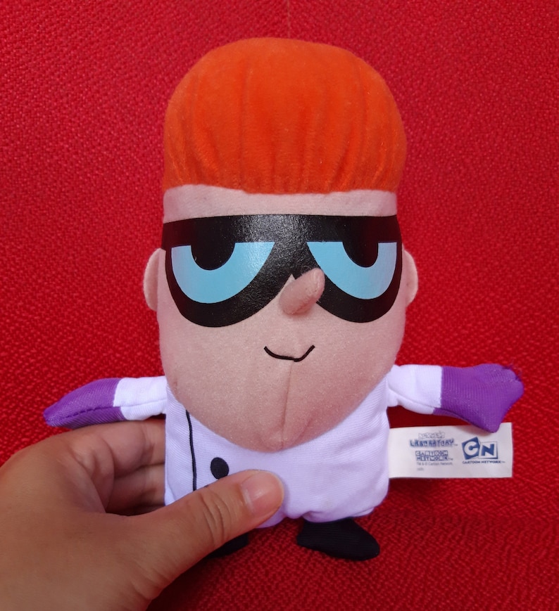 Vintage Dexter Laboratory Cartoon Network Plush Stuffed Doll - Etsy