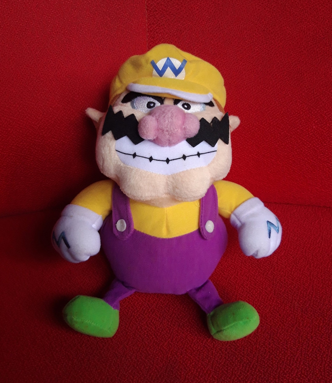 Vintage Super Mario Party Wario Sanei Hudson 2003 Nintendo Plush ...