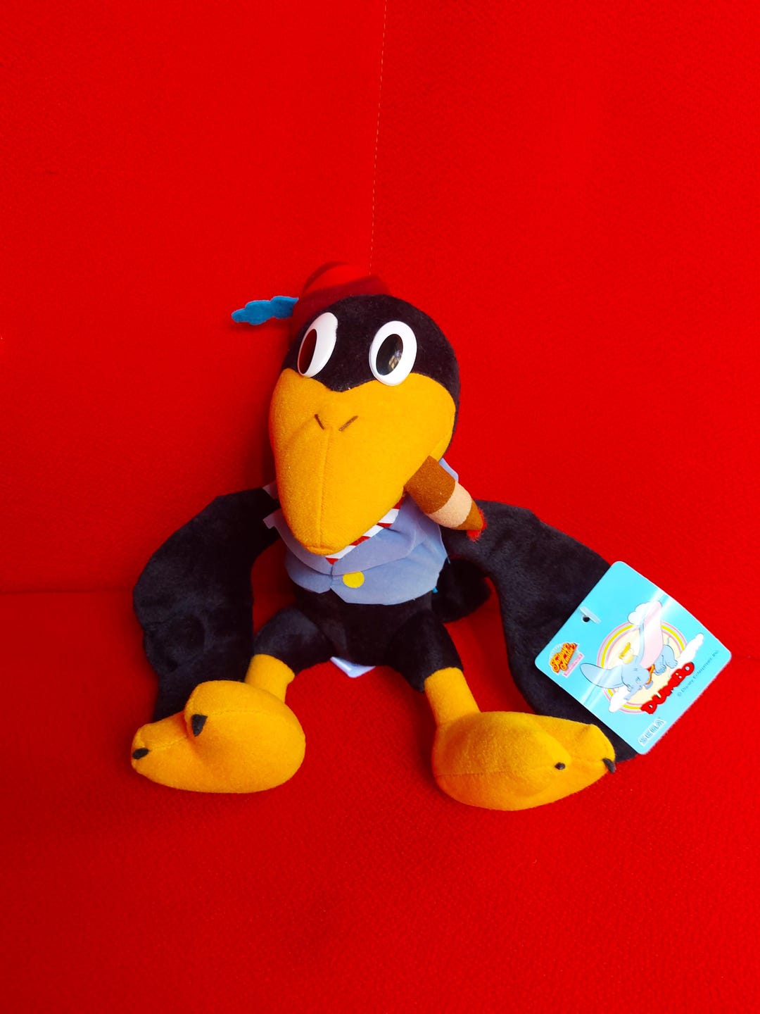 Vintage Dumbo Crow 1996 With Tag Plush Stuffed Doll Soft Toy - Etsy UK