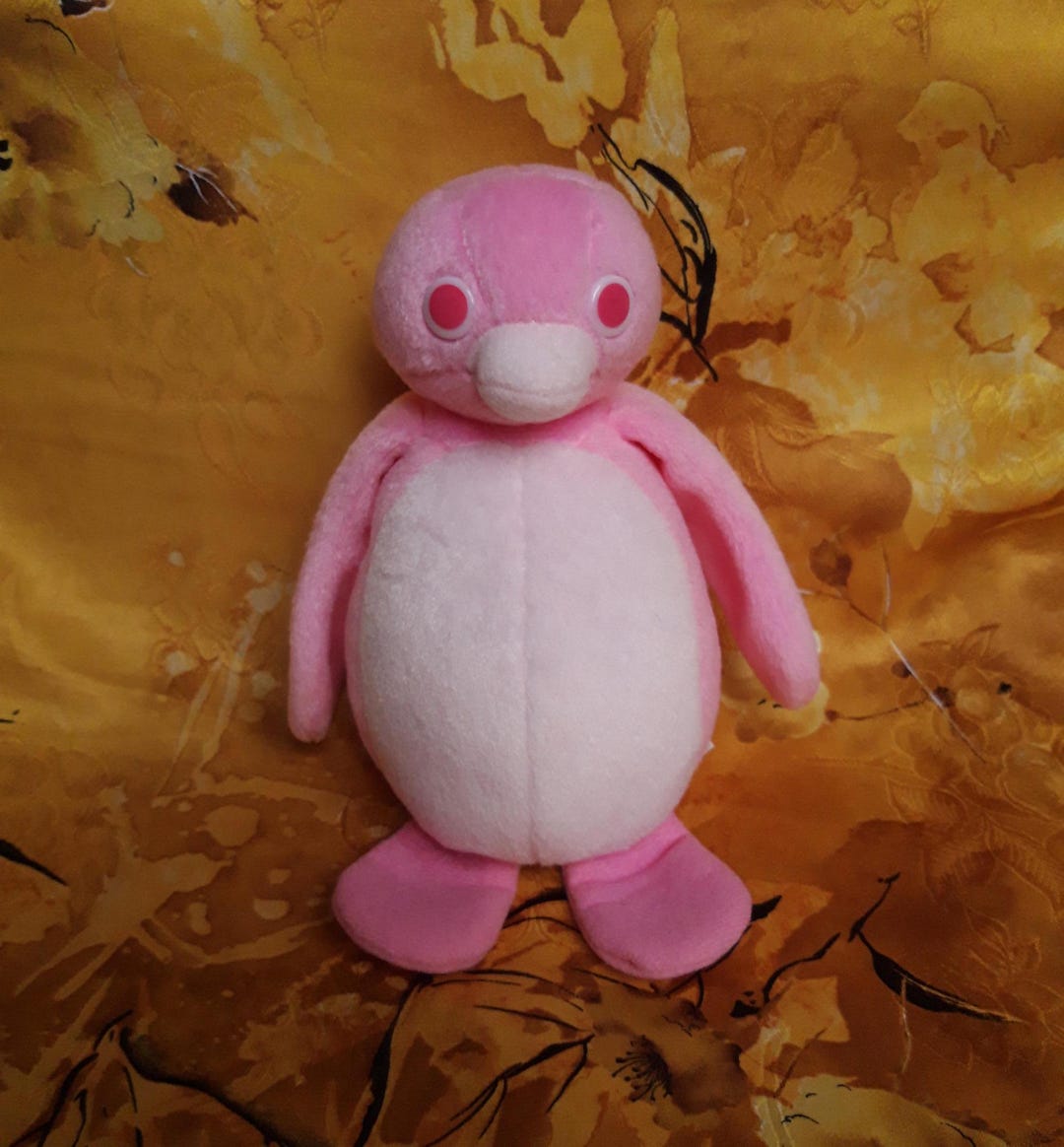 Pink Pingu Plush Stuffed Doll Soft Toy - Etsy