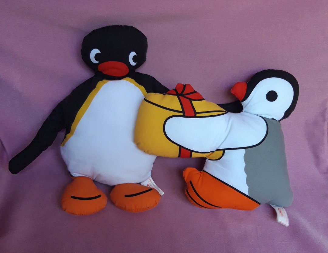 Vintage Pingu and Pinga Banpresto 1995 Plush Stuffed Doll Soft Toy - Etsy