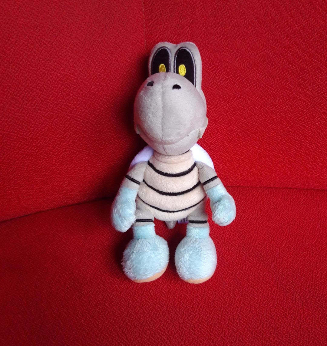 Super Mario Dry Bones Koopa Troopas Sanei Nintendo Plush Stuffed Doll ...