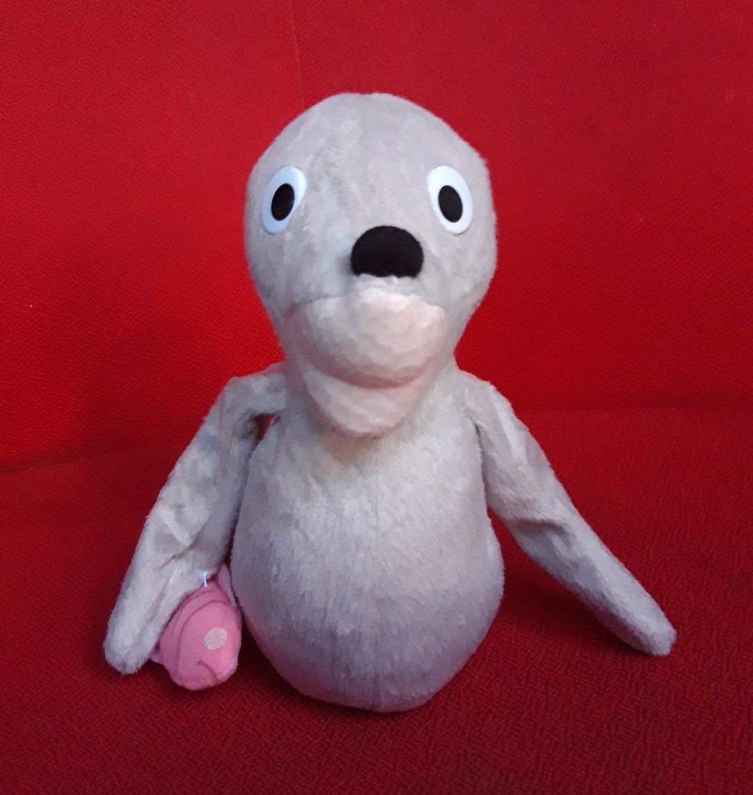 Vintage Robby Pingu Friend Hold Fish Plush Stuffed Doll Soft Toy - Etsy