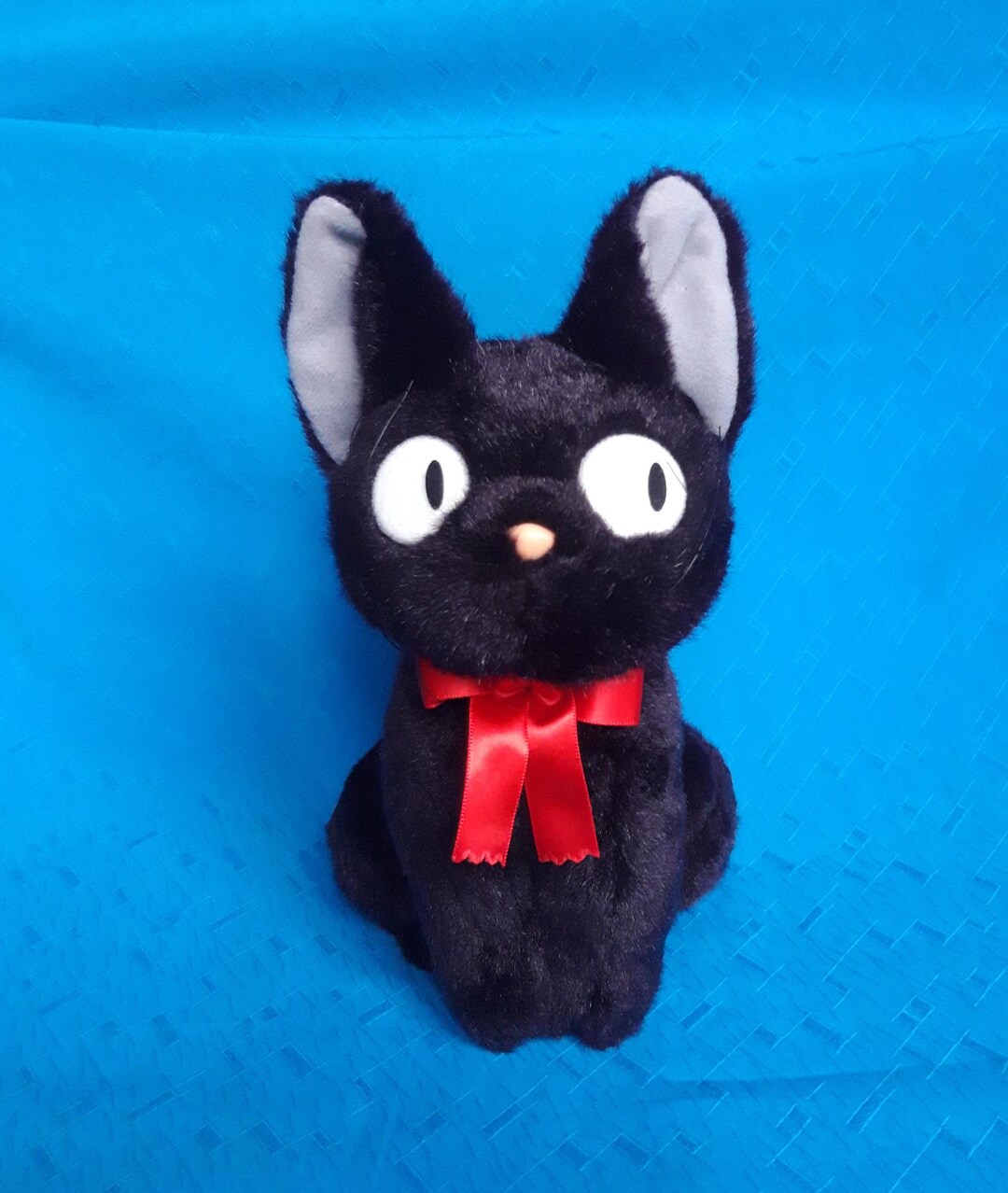 Vintage Kiki's Delivery Service Jiji Black Cat Plush Stuffed Doll Soft ...