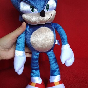 Shiny Sonic the Hedgehog SEGA Plush Stuffed Doll Soft Toy - Etsy
