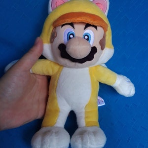 Super Mario 3D World Yellow Cat Sanei Nintendo Plush Stuffed Doll Soft ...