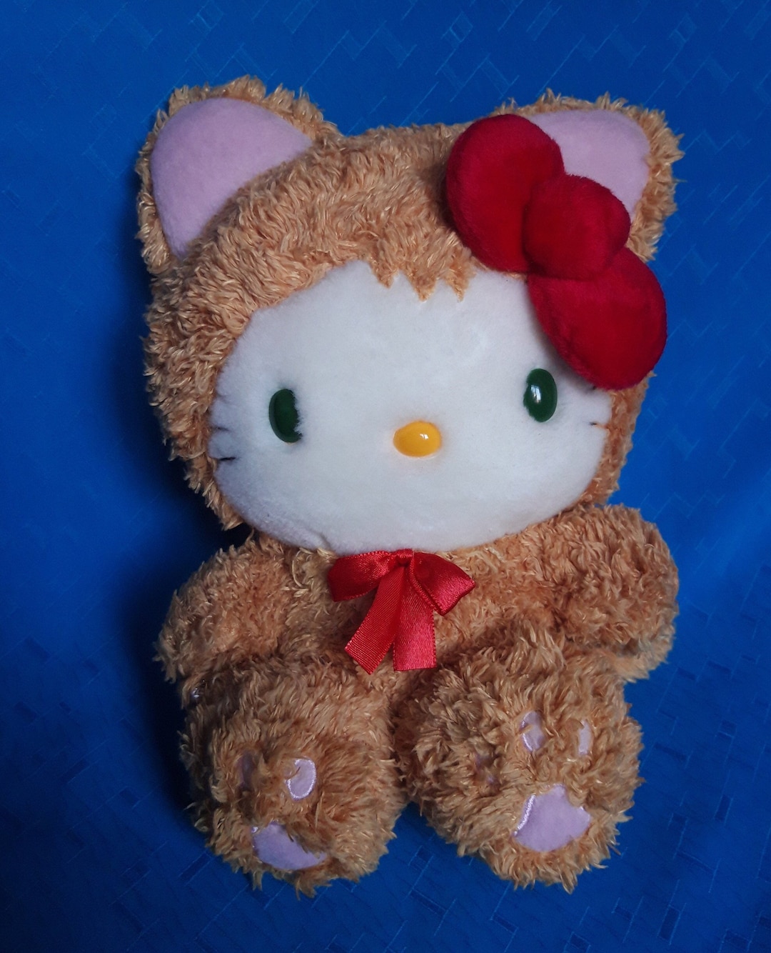 Hello Kitty Brown Cat Plush Stuffed Doll Soft Toy - Etsy