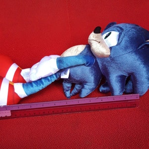 Shiny Sonic the Hedgehog SEGA Plush Stuffed Doll Soft Toy - Etsy