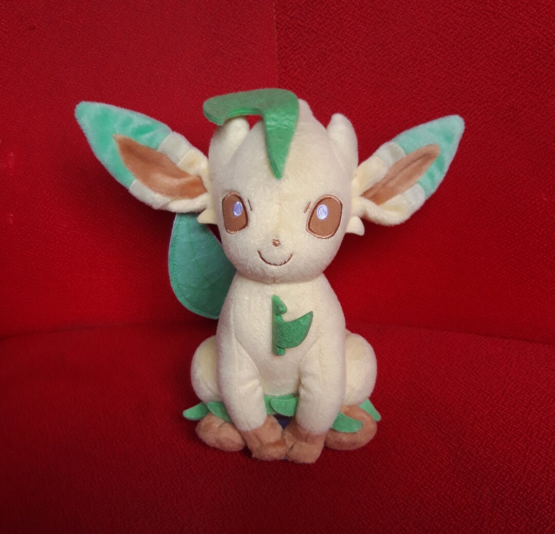 Leafeon Pokemon TOMY Nintendo Plush Stuffed Doll Soft Toy - Etsy