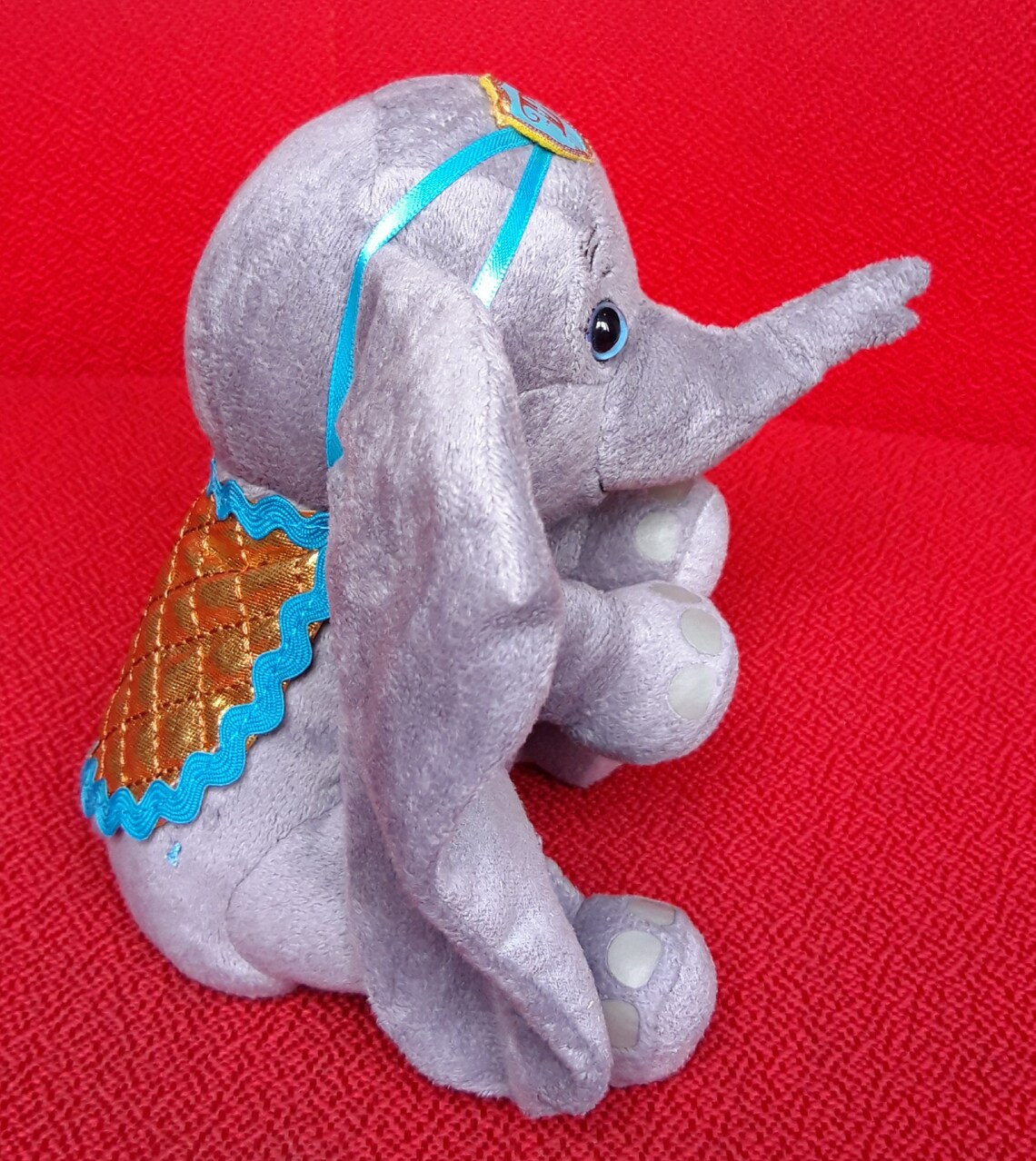 Disney Dumbo Realistic Blue Eyes Plush Stuffed Animal Soft Toy | Etsy