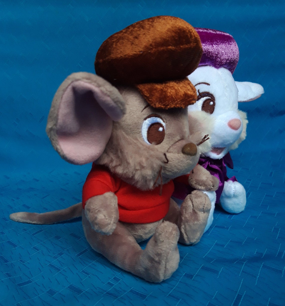 Disney the Rescuers Bernard Miss Bianca Plush Stuffed Doll - Etsy
