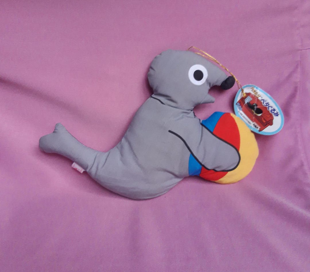 Vintage Robby Pingu Friend Banpresto 1995 Plush Stuffed Doll Soft Toy ...